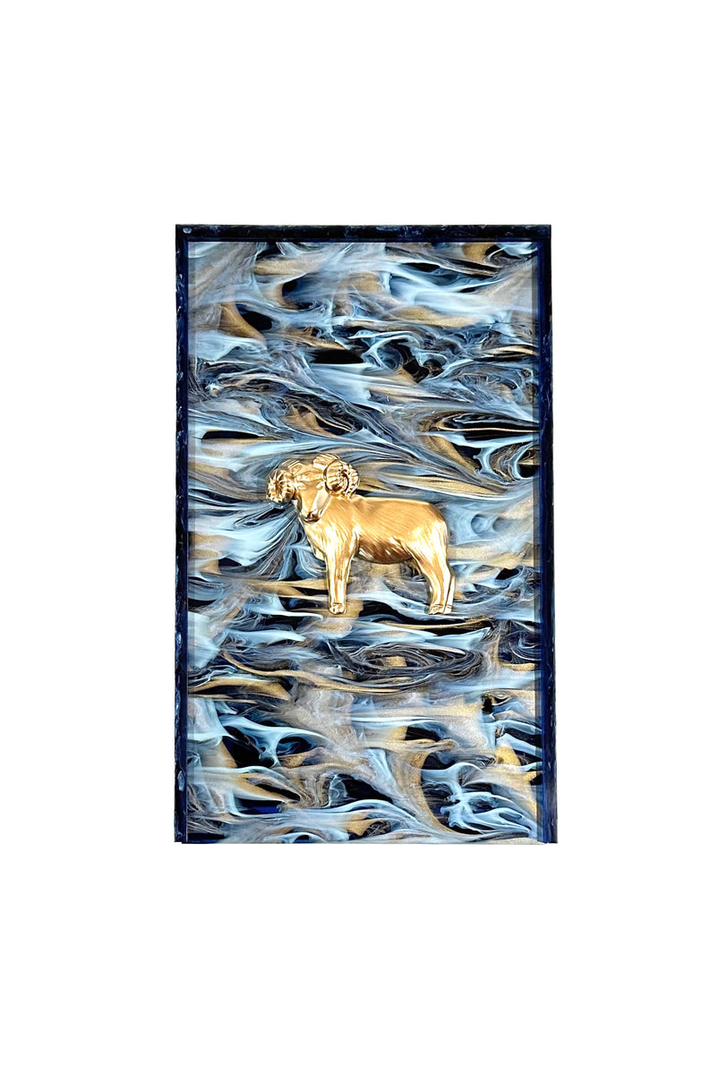 Ram Guest Towel Box | Decorative Acrylic Storage – Southern Tribute